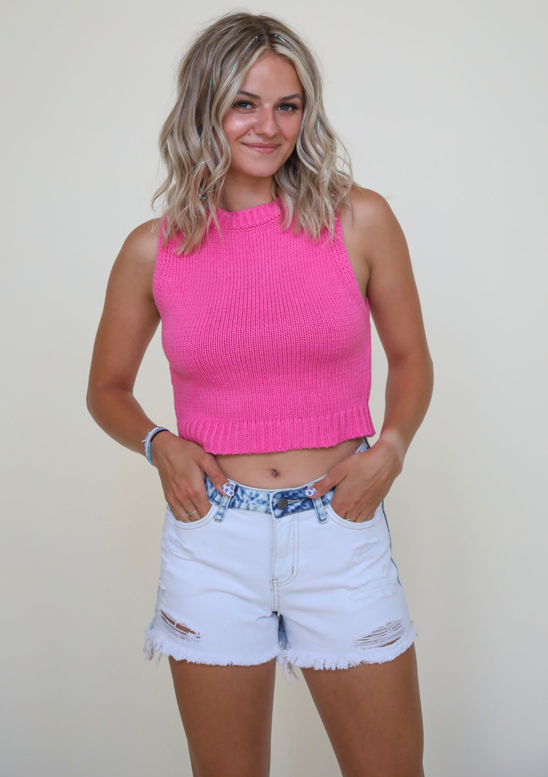 Sun Kissed Dream Tank in Pink – Kesley Jade Collections